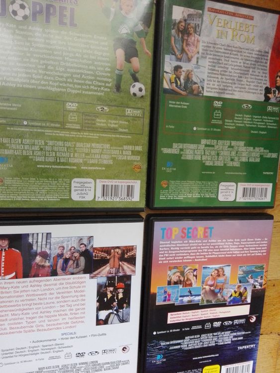 9x Mary-Kate & Ashley Olsen (9-Filme DVD's) >Deutsch-Engl (Gebraucht ...
