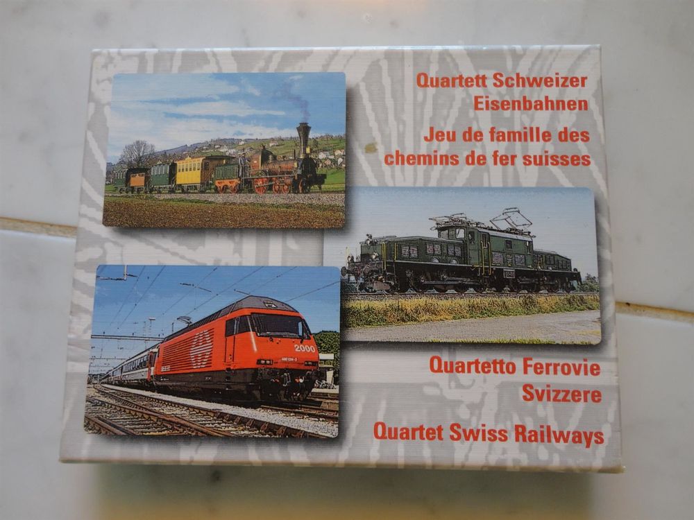 Quartett Schweizer Eisenbahnen ab 1.00 | Kaufen auf Ricardo