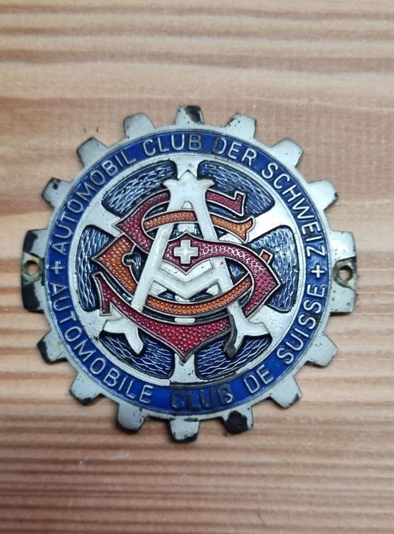 ACS Emblem ( altes Logo) für Oldtimer (Gebraucht) in für CHF 70 – mit ...