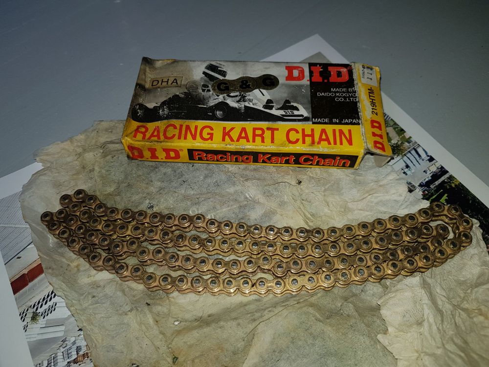 D.I.D racing kart chain 219HTM-112 (Neu und originalverpackt) in Cadro ...