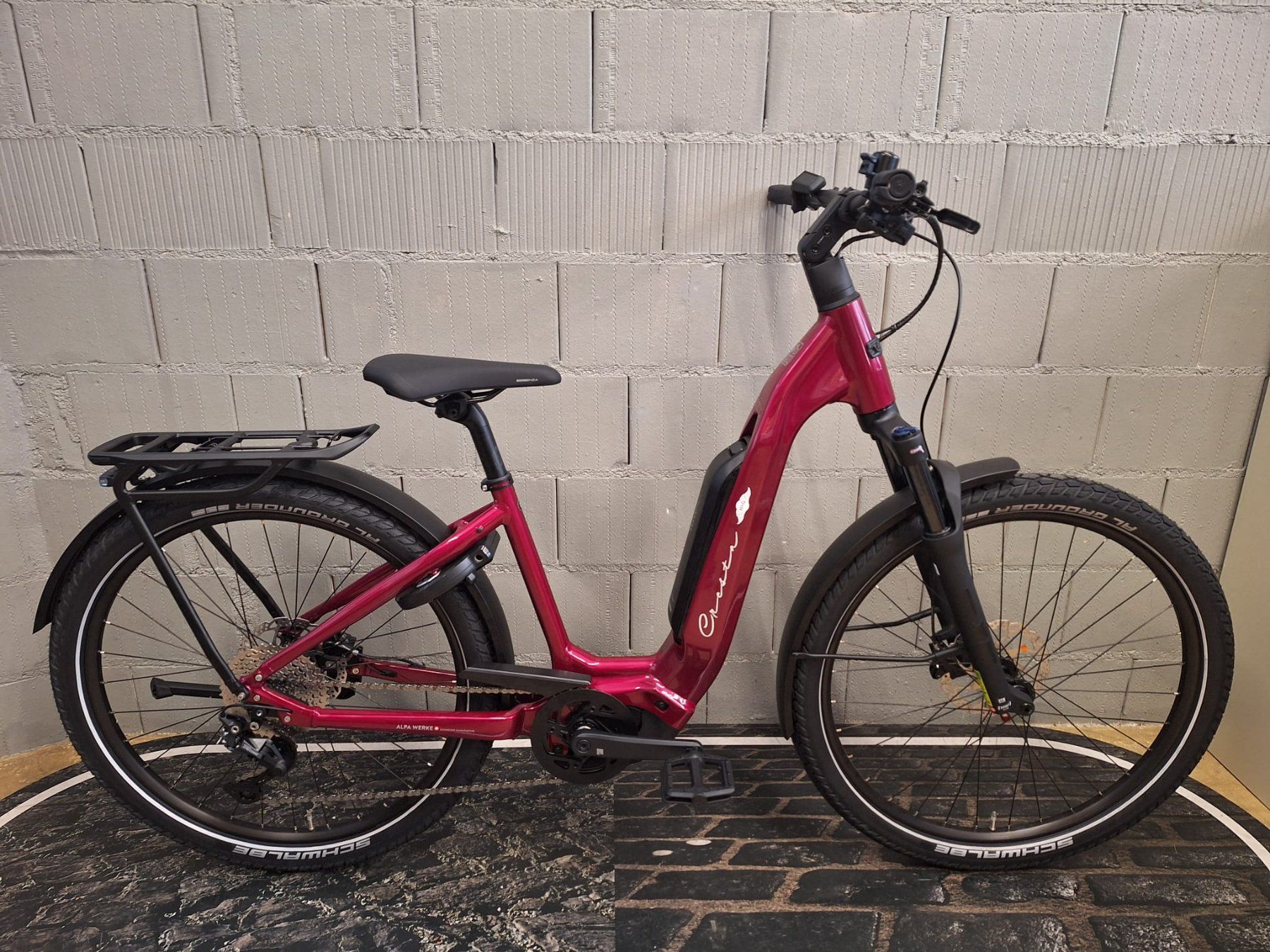 Cresta ePlaza SID S brombeer City eBike BOSCH PX e Bike VELO (Neu ...