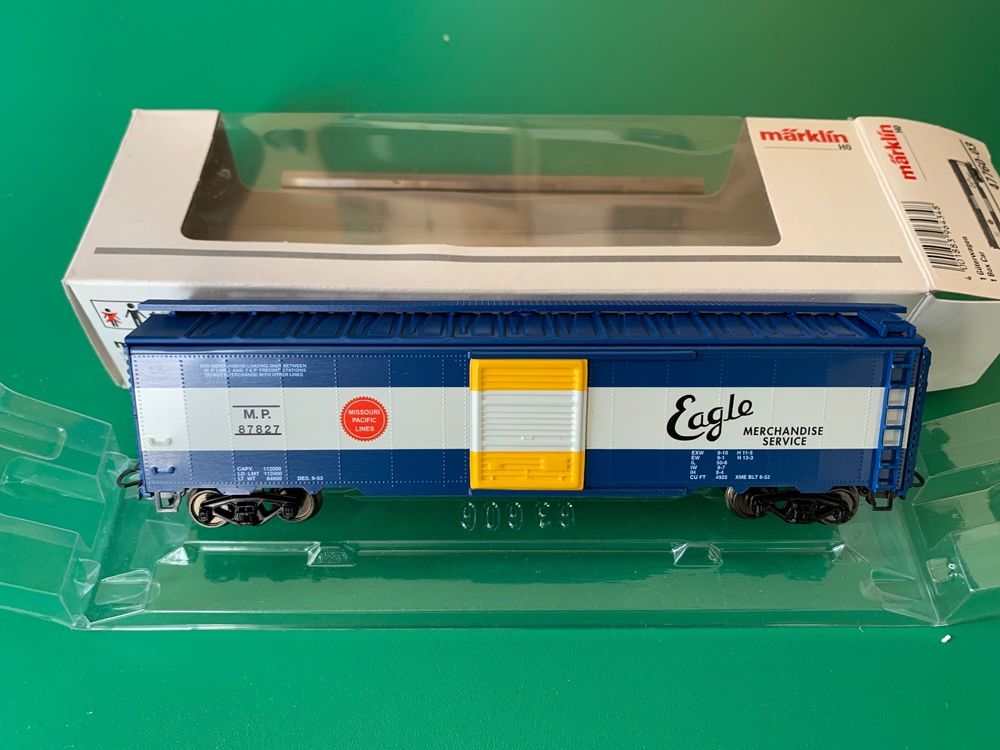 MARKLIN 47760-03 BOX CAR USA Tin Plate EAGLE | Kaufen auf Ricardo