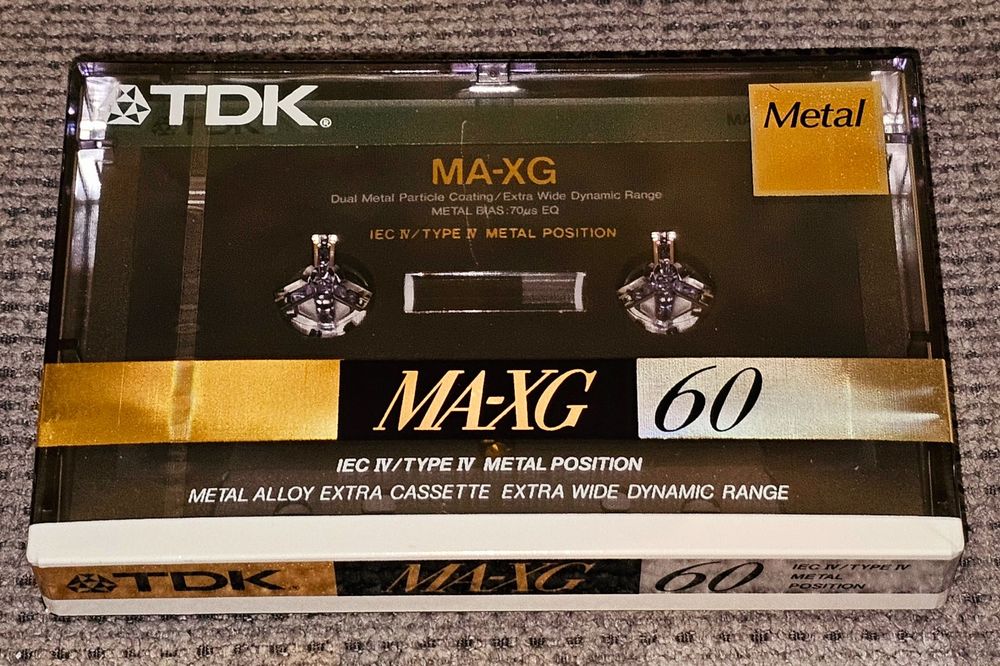 💥TDK"MA-XG 60" top high end metal cassette💥 (Neuf avec emballage d'origine) à LAUSANNE pour CHF ...