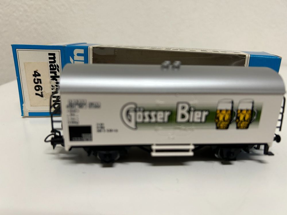 Märklin 4567 Kühlwagen / Bierwagen "Gösser Bier" | Kaufen auf Ricardo