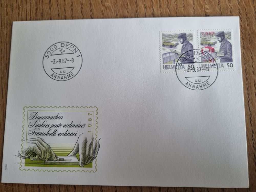 1987 FDC Combo Unwetter (Gebraucht) in Arni AG für CHF 3 – mit Lieferung auf Ricardo kaufen