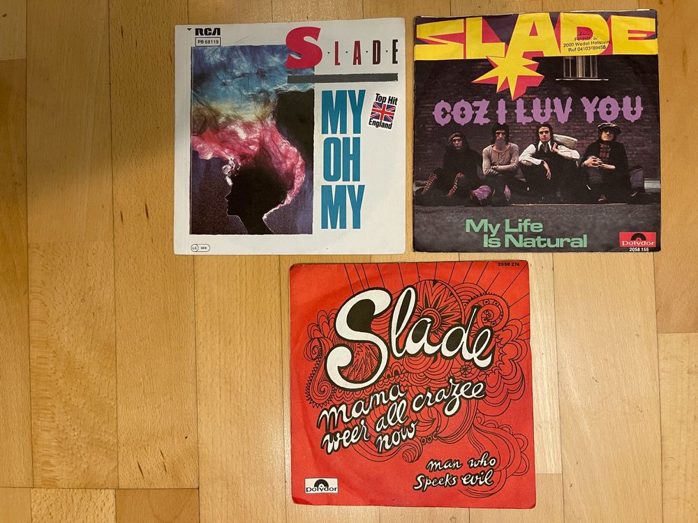 Slade 3 singles zusammen | Kaufen auf Ricardo