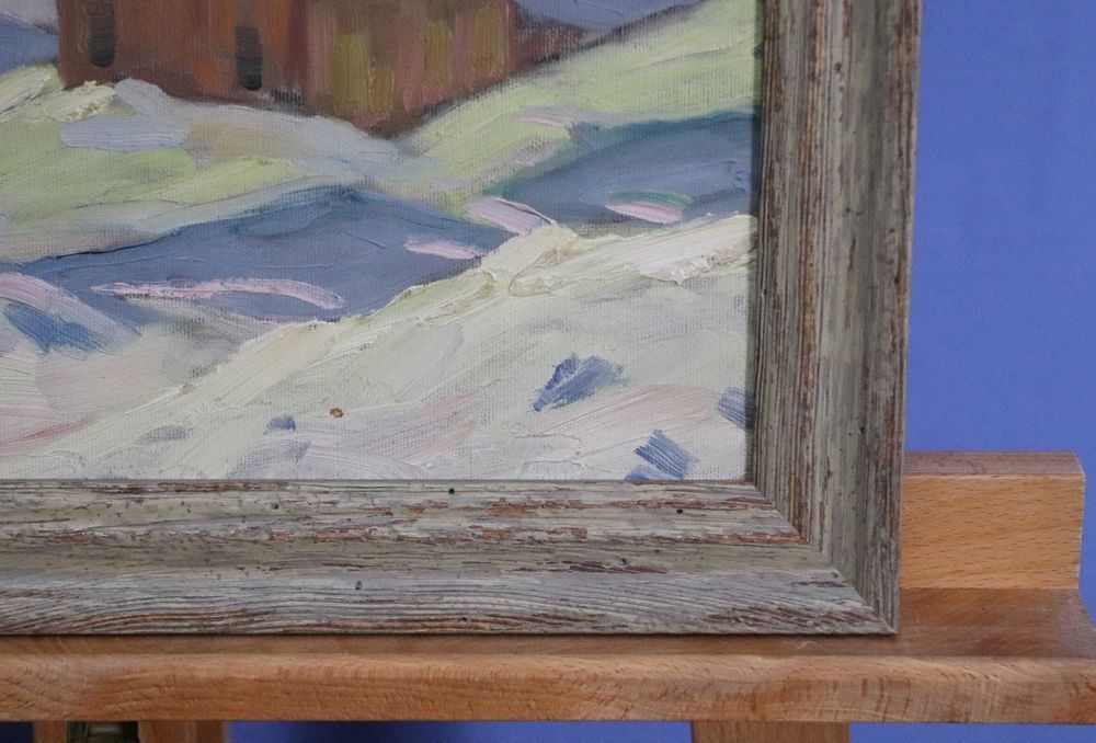 Carl Friedrich Felber 1880-1932, Gemälde, neu top gerahmt (Gebraucht ...