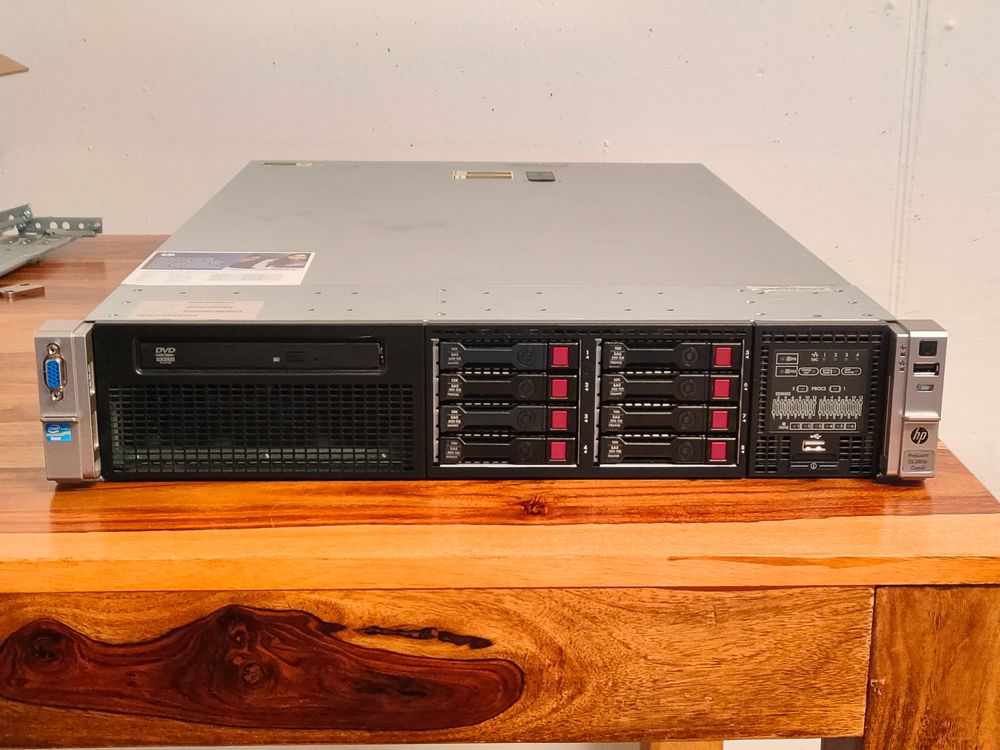 HPE ProLiant DL380p Gen8 - 2x E5-2640 2.5GHz - 64GB RAM (Gebraucht) in ...