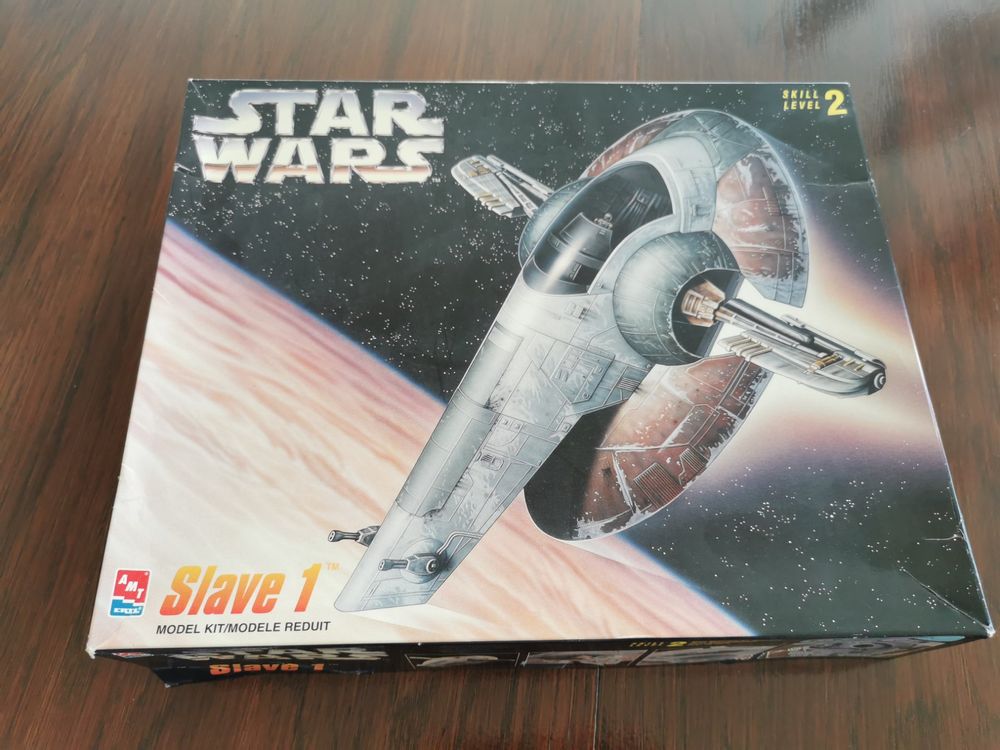 1995 AMT ERTL STAR WARS SLAVE 1 Bausatz (Neu (gemäss Beschreibung)) in ...