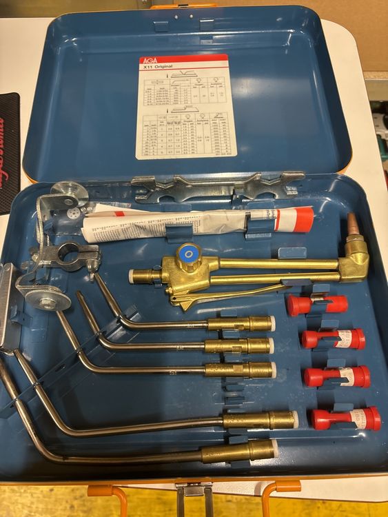 Set Saldatura AGA X11 Originale Vintage 🧰🔥 (Usato) a basel per CHF 100 ...