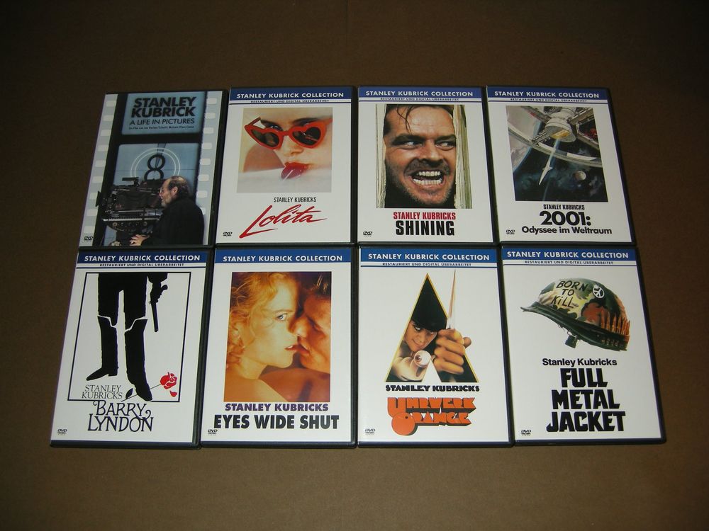 Stanley Kubrick Collection 8 DVD / Shining / 2001 / Lyndon (Gebraucht) in Aarau für CHF 17 – mit ...