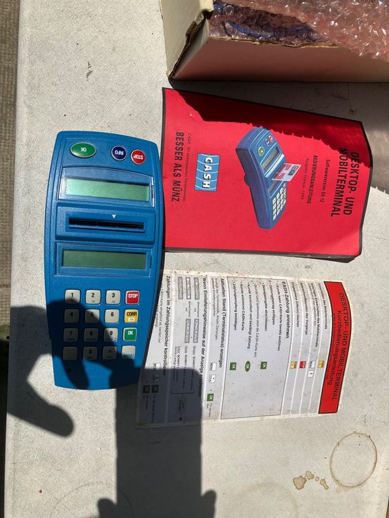 CASH Terminal Originalverpackt NIE gebraucht | Kaufen auf Ricardo