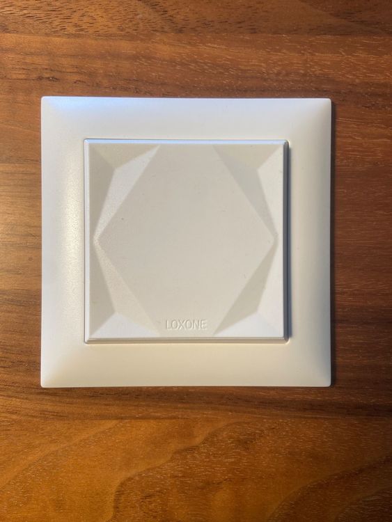 Loxone Touch Air Weiss mit Feller-Adapterrahmen | Kaufen auf Ricardo