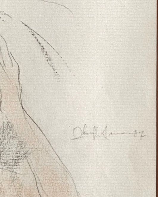 Otto BACHMANN (1915-1996) / Bleistift und Kreide (Gebraucht) in Latsch ...