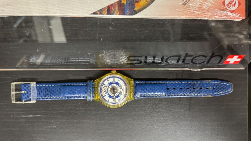 Rarität Swatch Automatic Uhr Round SAK401 aus den 90er | Kaufen auf Ricardo