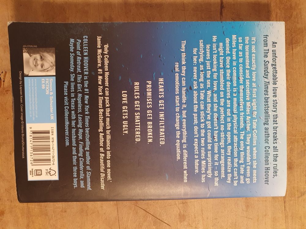 Ugly Love Colleen Hoover Simon & Schuster (Gebraucht) in Zürich für CHF ...