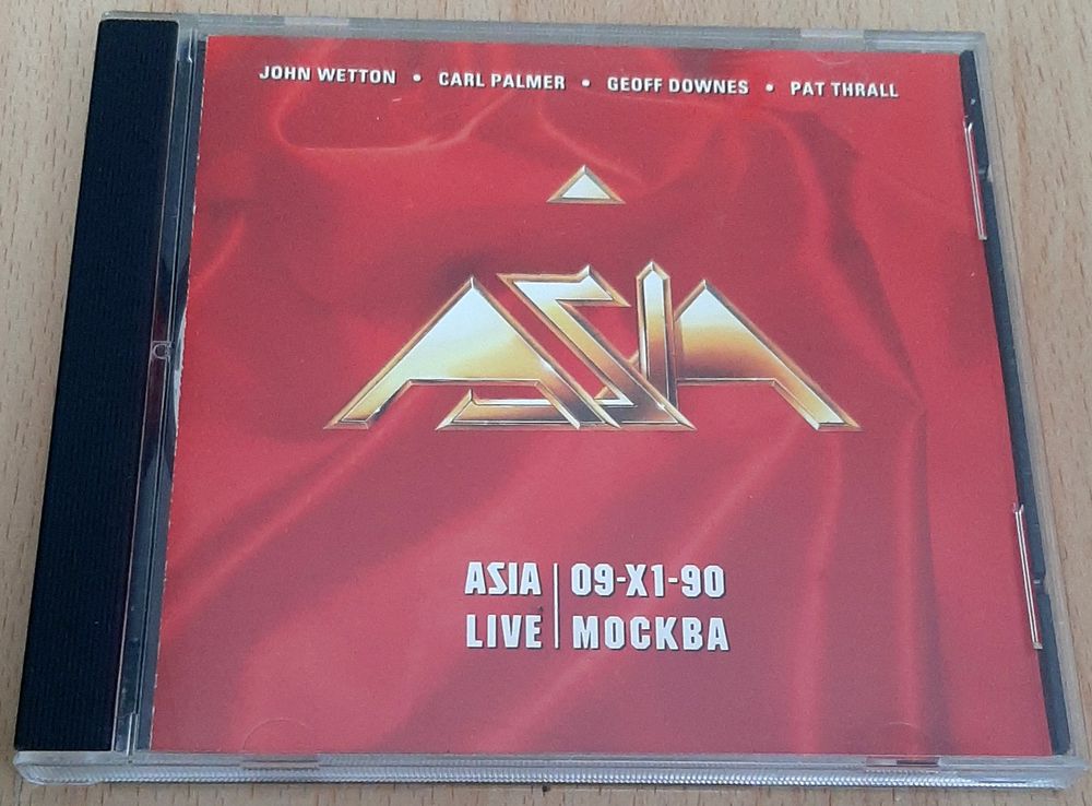 ASIA Live in Moscow 1990 CD Wetton Palmer Downes Thrall | Kaufen auf ...