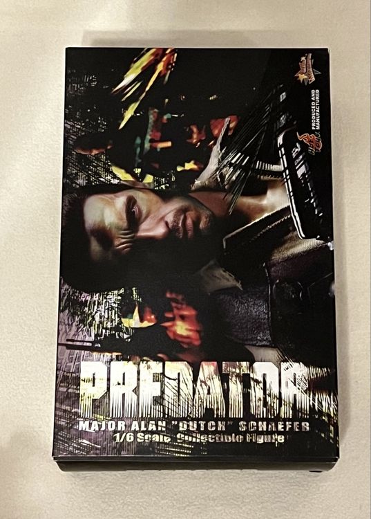 Hot Toys MMS72 - Predator Major Alan Dutch Schaefer 1/6 (Neu (gemäss ...