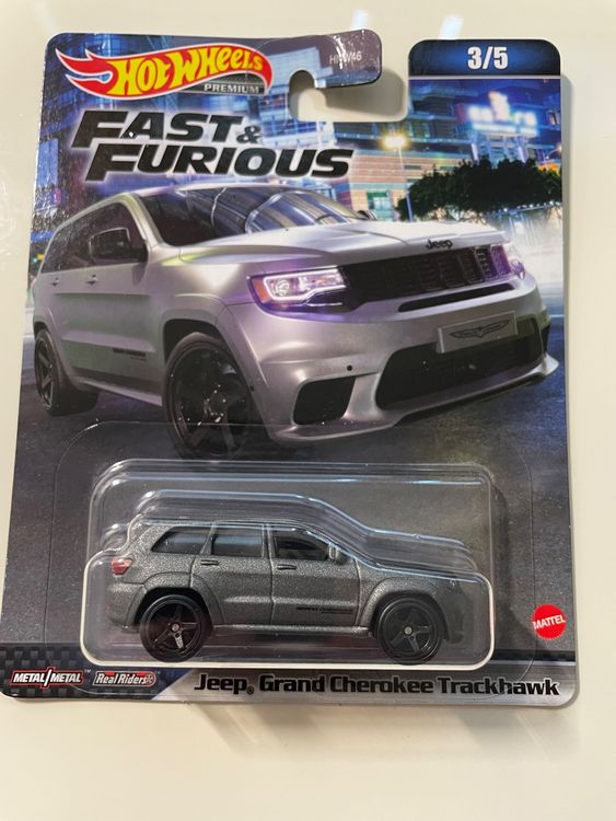 Hotwheels Premium Jeep Grand Cherokee TrackHawk 1/64 (Neu und ...