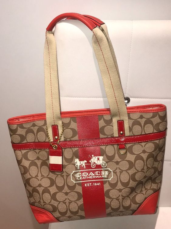 COACH SHOPPER TASCHE MEGA SCHÖN | Kaufen auf Ricardo