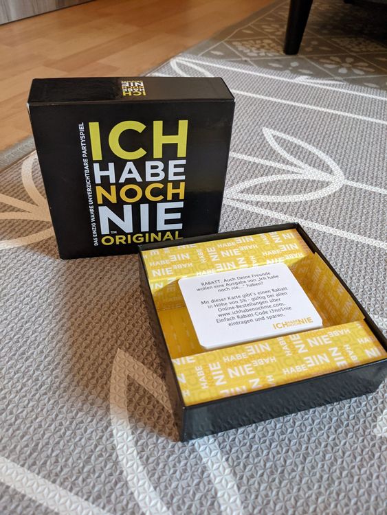 Ich habe noch nie Original Kartenspiel (Gebraucht) in Watt für CHF 1 – mit Lieferung auf Ricardo ...