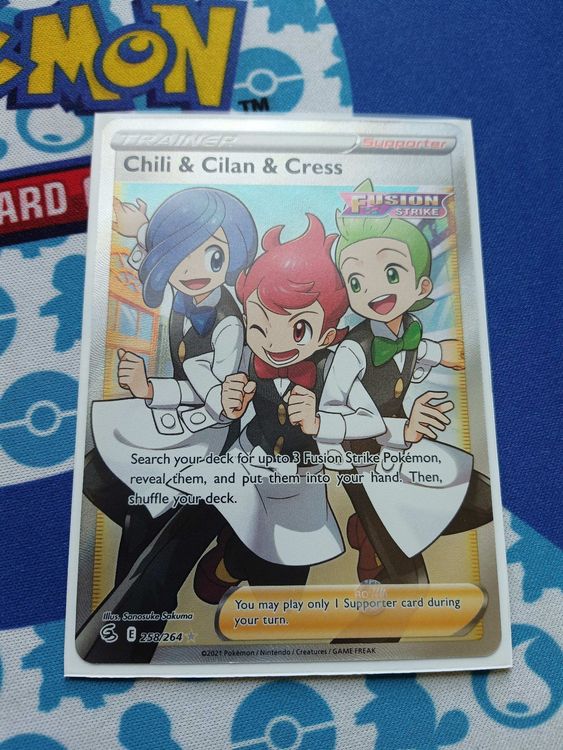 Chili & Cilan & Cress - Full Art | Kaufen auf Ricardo