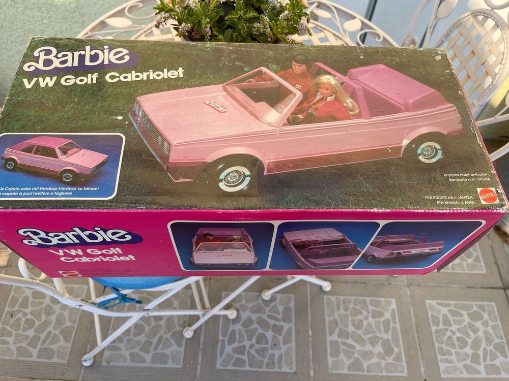 Barbie VW Golf Cabriolet 90’s | Kaufen auf Ricardo