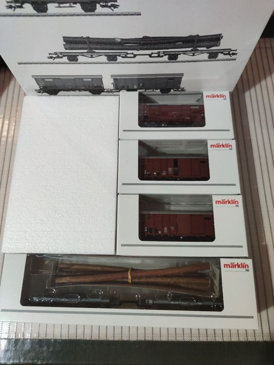 Märklin 46056 Güterwagen-Set zur Dampflok C 5/6 | Kaufen auf Ricardo