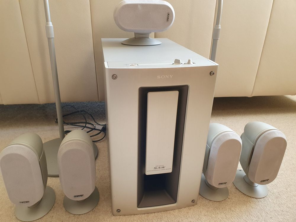 Sony SA-WMS7 Home Cinema Lautsprecher 5.1 Surroundsystem (Gebraucht) in ...