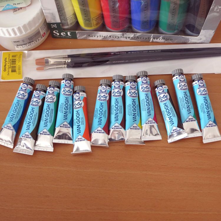 Mal-Utensilien, Acryl und Oel, Malbedarf / Hobby | Kaufen auf Ricardo