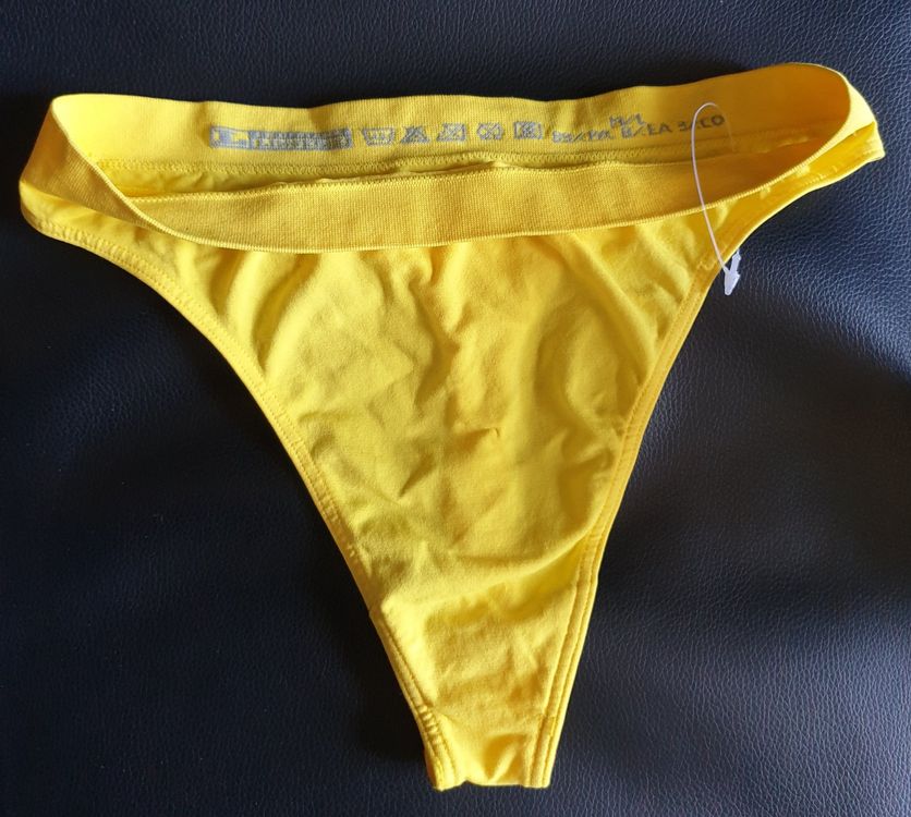 String Grösse M L Farbe Gelb Kaufen Auf Ricardo