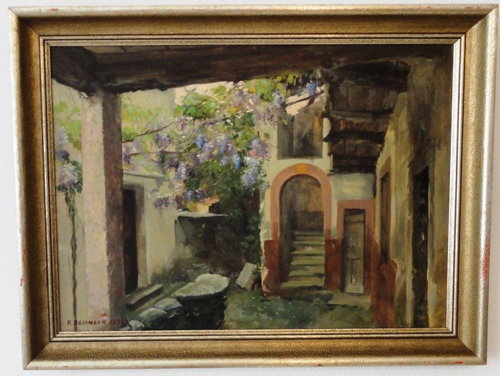 R.Bachmann GEMÄLDE (Neu (gemäss Beschreibung)) in zurich für CHF 750 – nur Abholung auf Ricardo ...