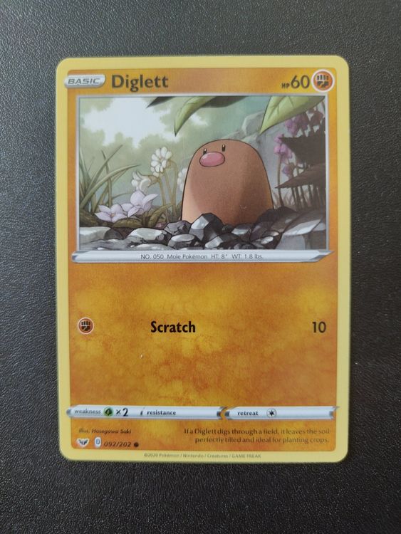 Diglett 92/202 Pokémon Sword & Shield 2020 (EN) ab 1.- (Gebraucht) in ...
