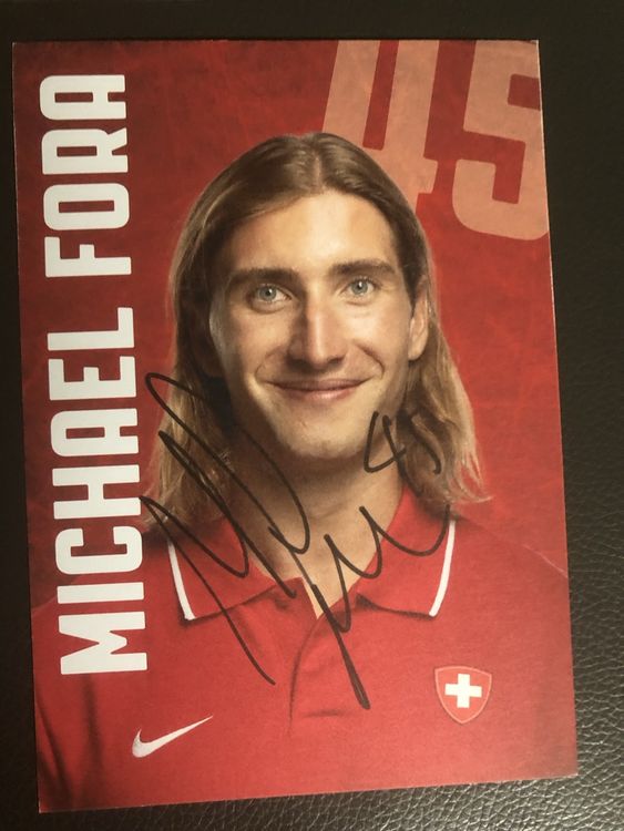 Michael Fora HCD Ambri Piotta Autogrammkarte (Gebraucht) in ...