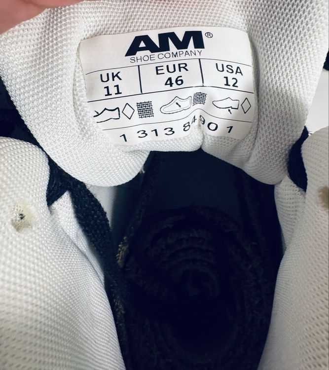 AM Shoe Company High-Top Sneaker – Weiß, Gr. 46, guter Zusta (Gebraucht ...