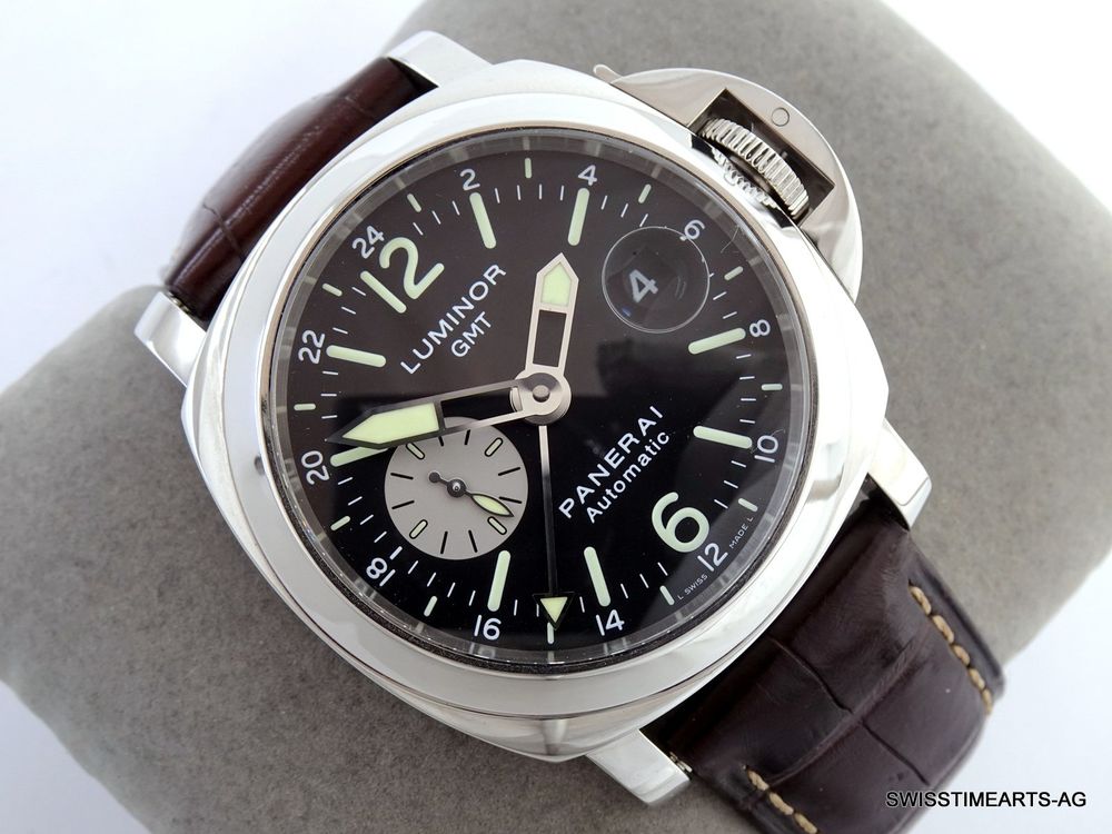 PANERAI LUMINOR GMT OCEAN CHRONOMETER PAM 00088 AUTOMAT 2006 (Gebraucht ...