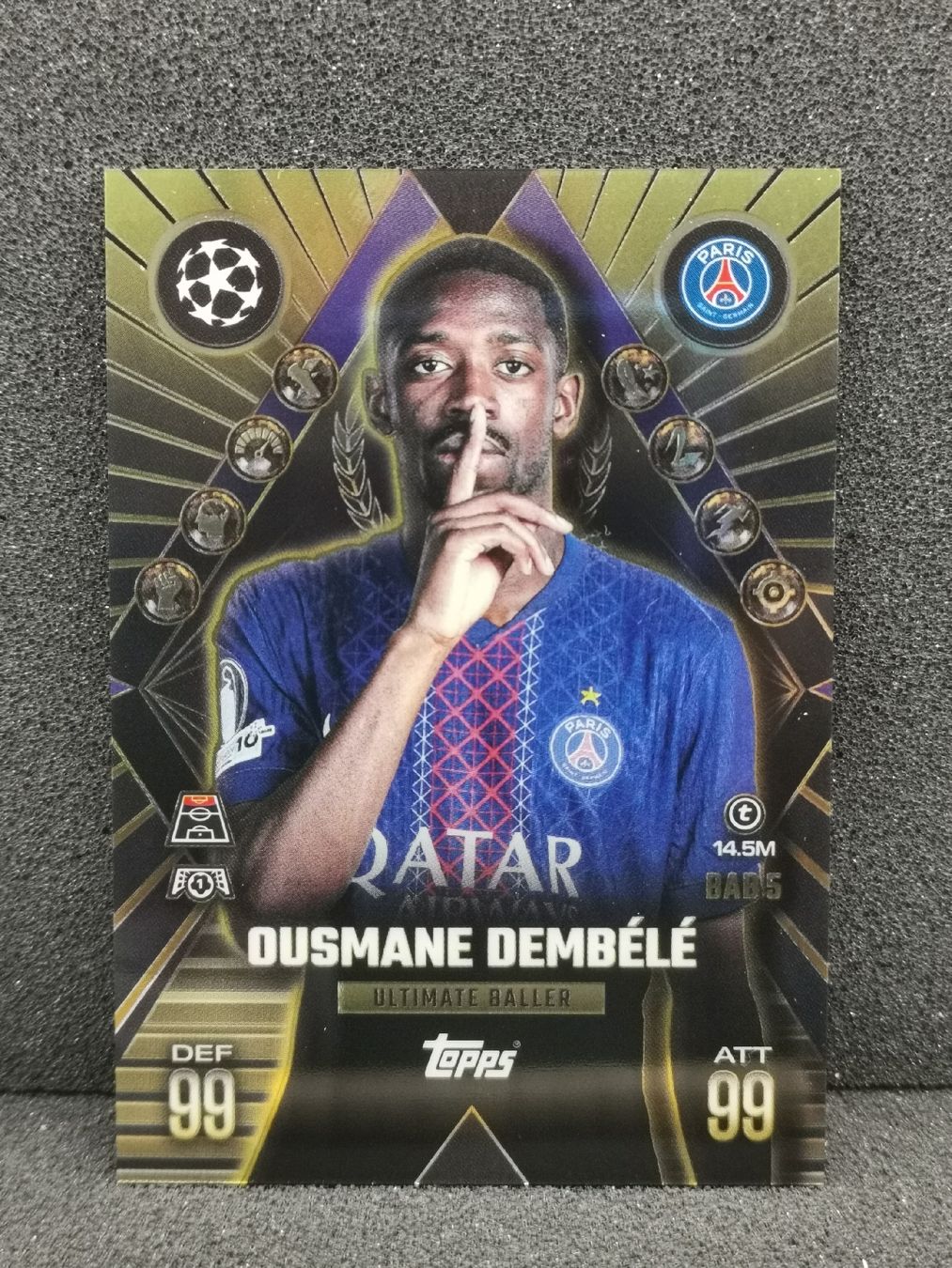 Match attax 2025 /26 Extra Ousmane Dembélé Ultimate Baller (Gebraucht ...