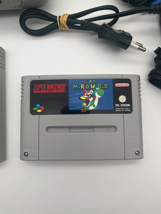 SNES + Super Mario World Nintendo Gameboy AdapterController (Gebraucht ...