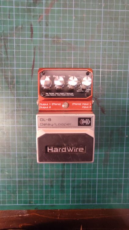 HardWire DL-8 Delay Looper Pedal - Vielseitig und Robust! (Gebraucht ...