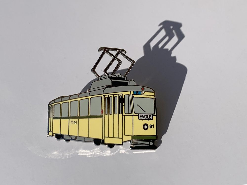 Neuchâtel TN Littorail Tram Be 4/4 81 SIG MFO Pin Anstecker (Neu ...