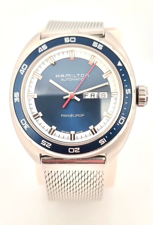 HAMILTON PAN EUROP DAY DATE AUTOMATIC ORIGINALBOX (Gebraucht) in St ...
