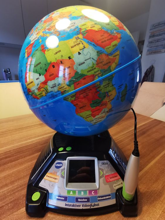 Vtech Videoglobus Interaktiver Globus mit Stift 🌎 (Gebraucht) in arth ...
