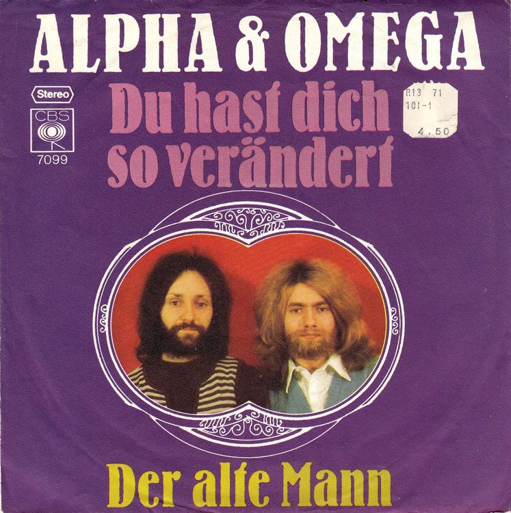Alpha & Omega Vinyl Single von 1971 (Gebraucht) in Volketswil für CHF 15 – mit Lieferung auf ...