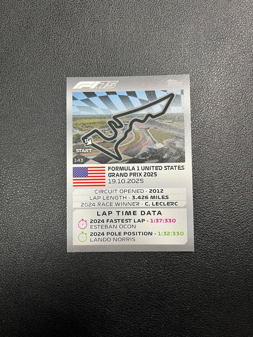 Topps Turbo Attax 2025 USA GP 2025 / 143 (Neu (gemäss Beschreibung)) in ...