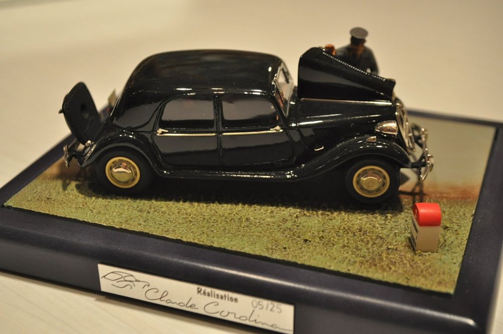 Citroen Traction Avant - Diorama - Claude Cordina - selten (Neu und ...