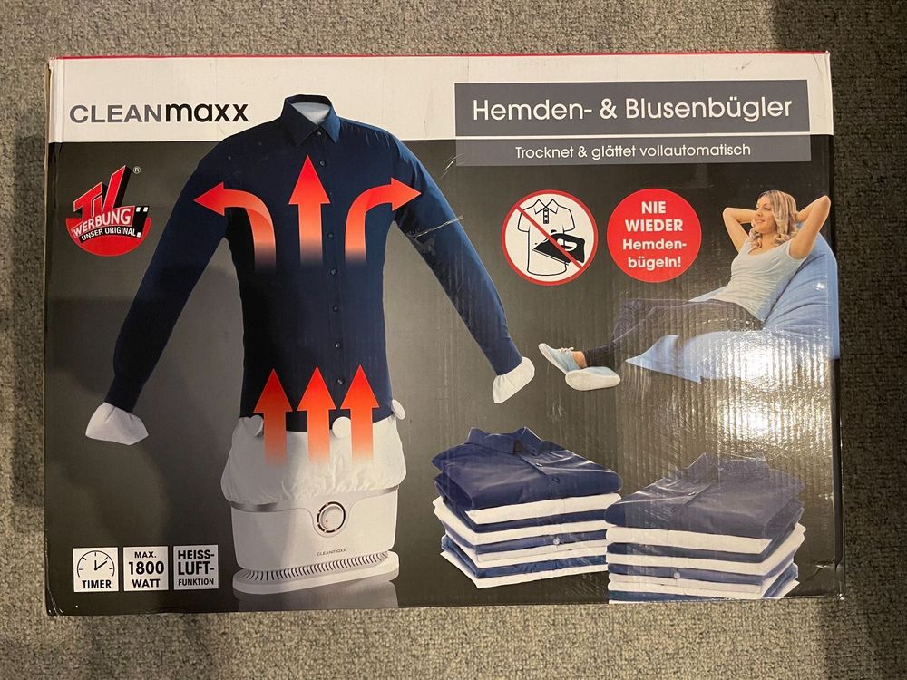 Cleanmaxx Hemden- & Blusenbügler | Kaufen auf Ricardo