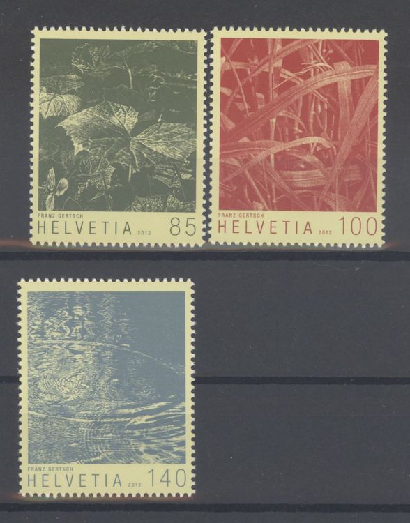 2012, Sondermarken Franz Gertsch ** | Kaufen auf Ricardo