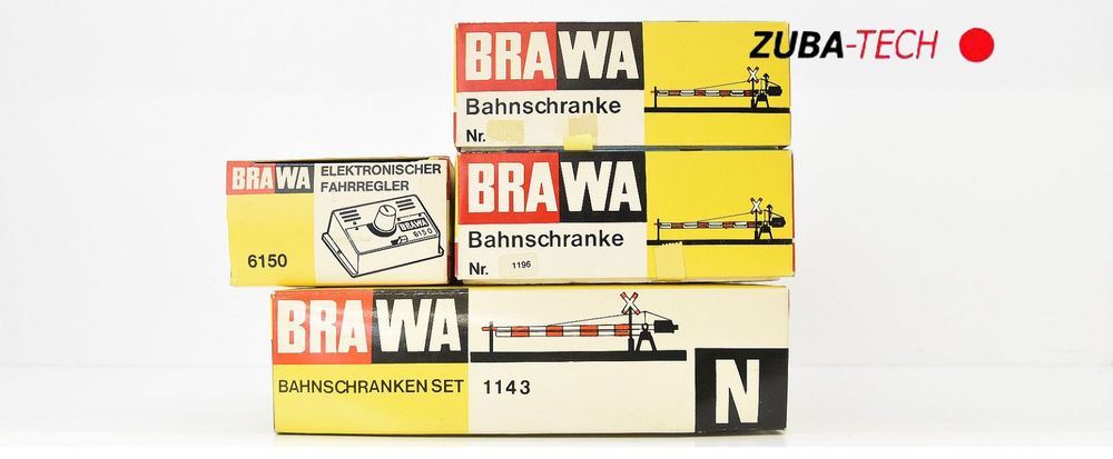 Brawa Bahnschranken Set und elektronischer Fahrregler | Kaufen auf Ricardo