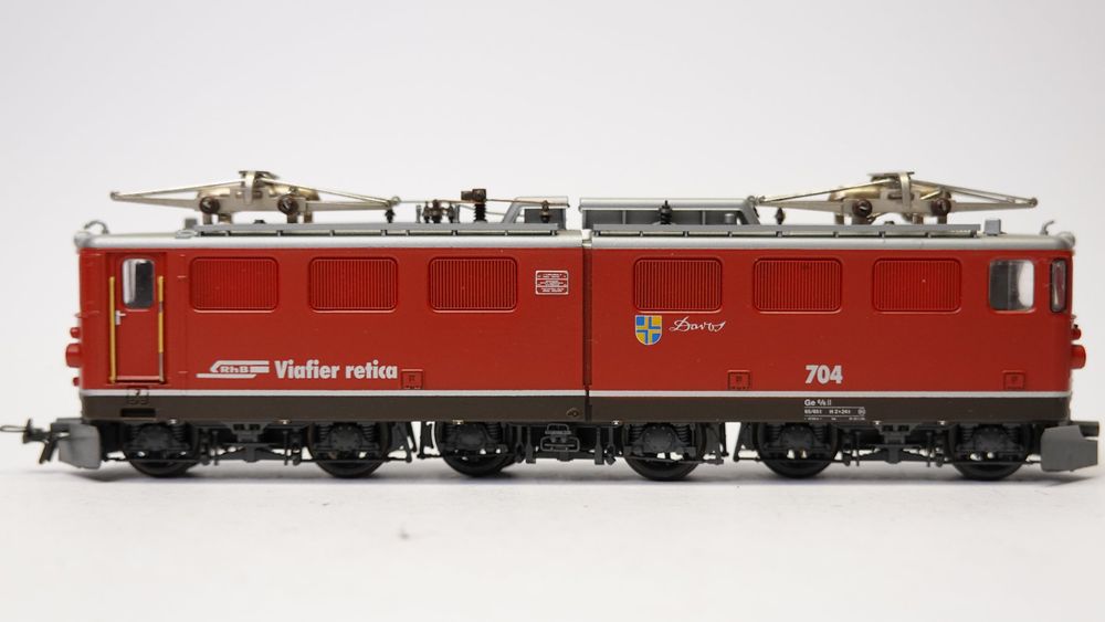 e13 Bemo 1254 112 RhB Ge 6/6 II E-Lok Davos 704 | Bastelware | Kaufen auf Ricardo