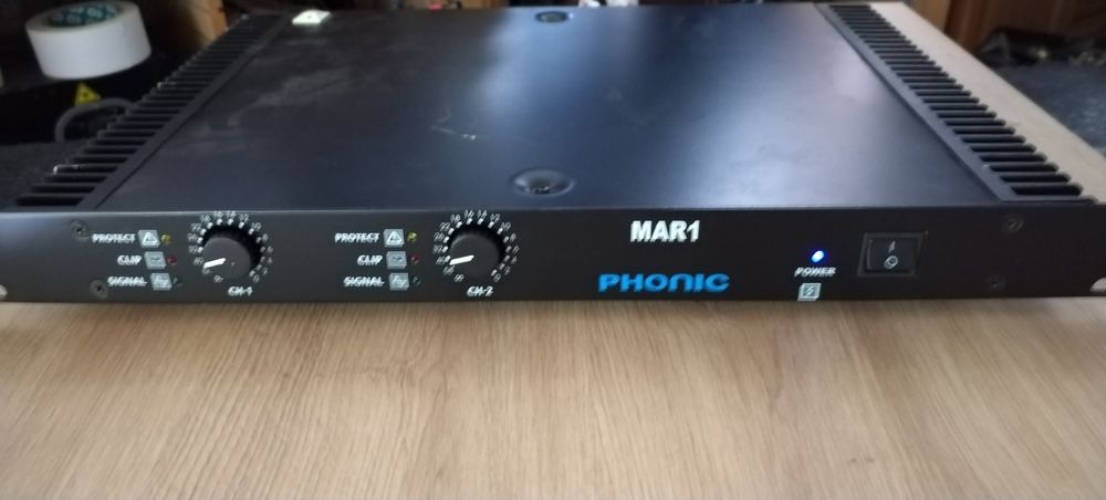 Ab.Fr. 1.- ! Phonic MAR1 Power Endstufe Verstärker 240W 1HE (Gebraucht ...